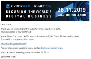 Writing successful registration confirmations - forms-wizard.com